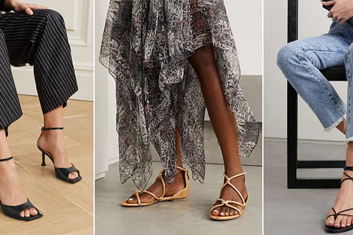 Incredible Looking Strappy Sandals Wear From Work To Play | Harper's ...