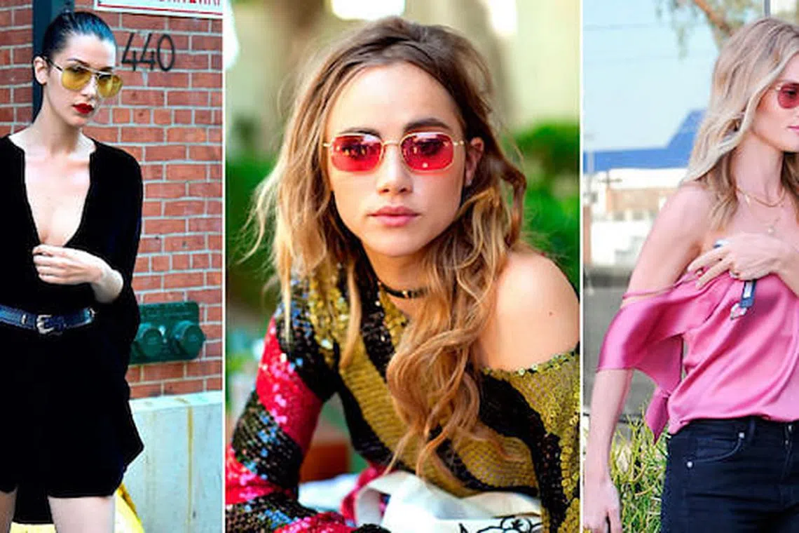 How To Wear Coloured Aviators | Harper's Bazaar Singapore