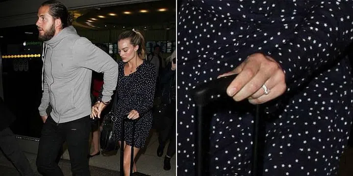 Margot Robbie Debuts Her Wedding Ring On The Red Carpet | Harper's ...