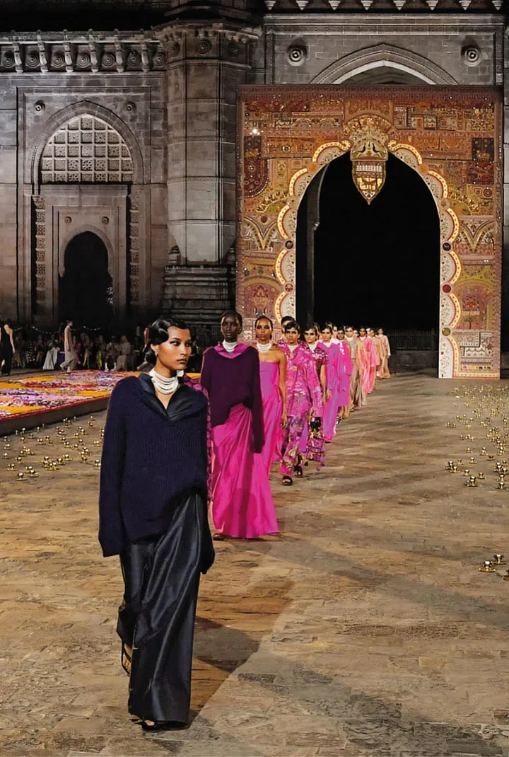 India's Toile De Jouy: Inside Dior's Triumph In Mumbai | Harper's ...