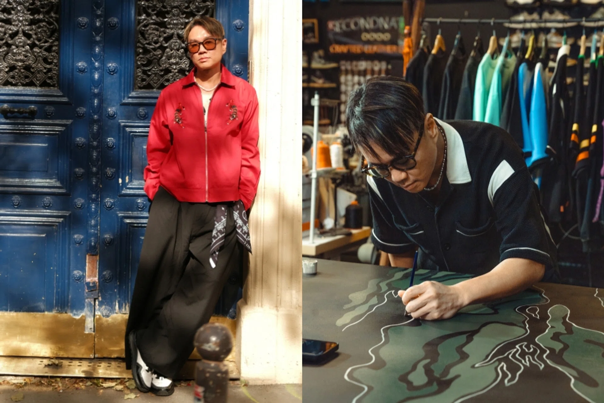 Men With Style: Mark Ong, Artist, Designer And Founder Of SBTG | Harper ...