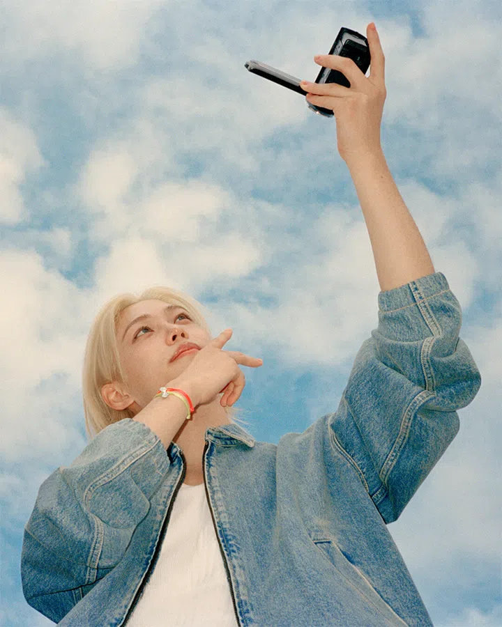 Stray Kids’ Felix On His Silver Lockit Collaboration | Harper's Bazaar ...