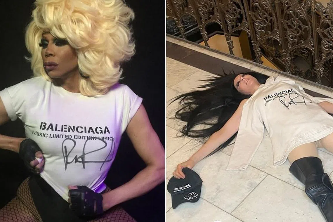 Balenciaga Taps RuPaul Charles For A Pride Collab | Harper's Bazaar ...