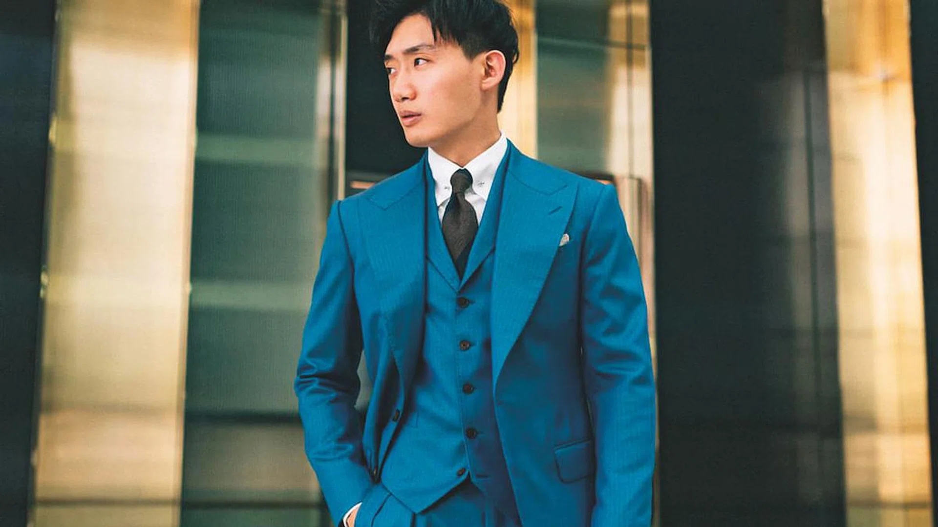 Five Minutes With Javin They, Founder Of Common Suits - Harper's Bazaar ...