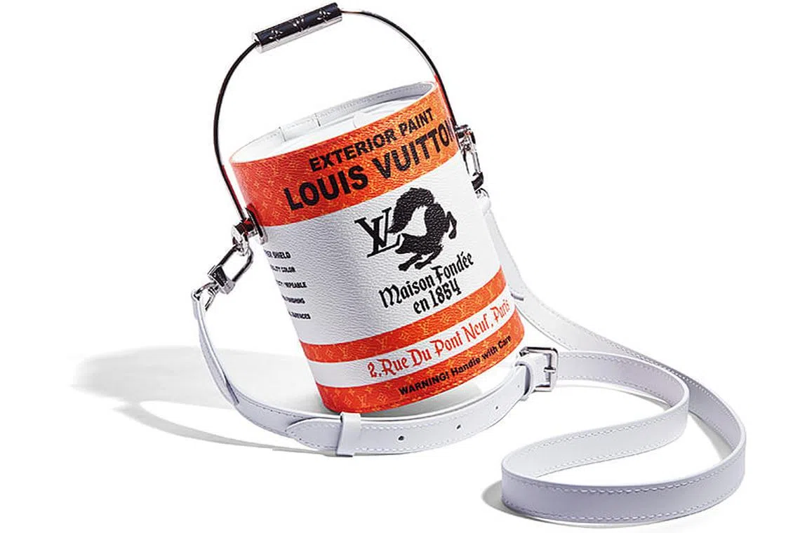 The Louis Vuitton Paint Can Bag Takes Bucket Bags To A Whole New Level ...