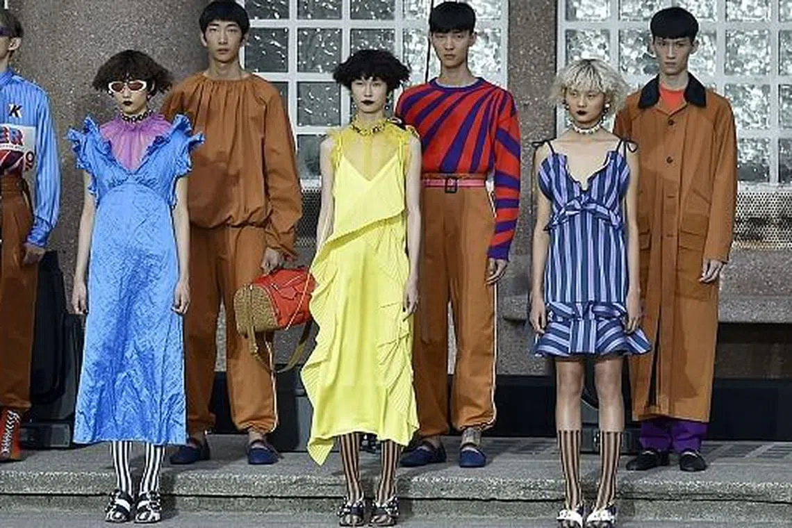 Kenzo Casts 83 Asian Models For Its Spring 2018 Show | Harper's Bazaar ...