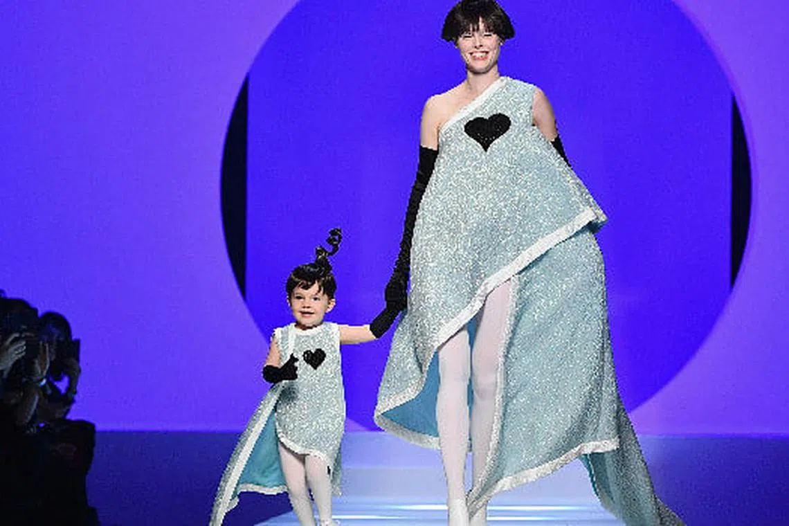 Coco Rocha and Her Daughter Have A Moment On The Runway | Harper's ...
