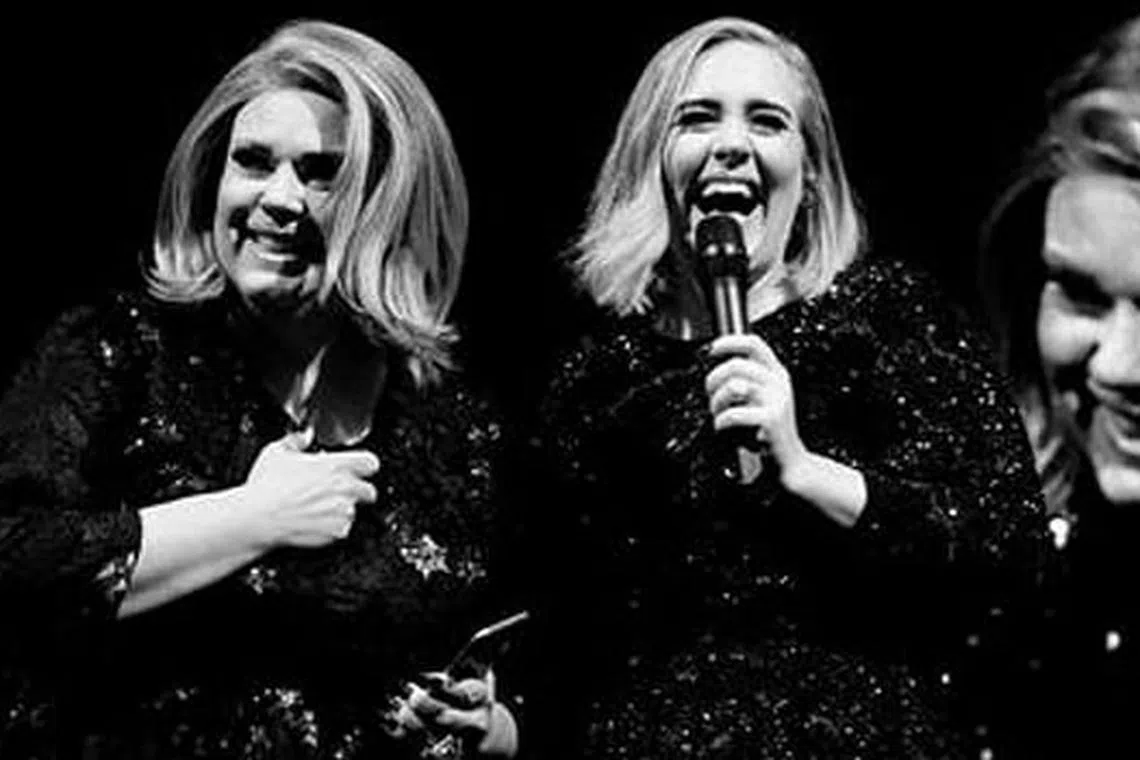Adele Brought Her Drag Queen Impersonator On Stage With Her | Harper's ...