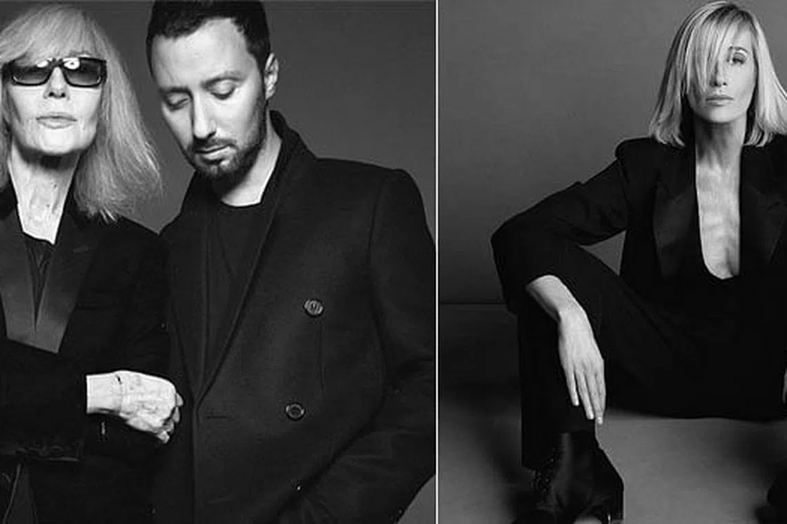 Saint Laurent Devotes A Special Exhibition To Fashion Icon Betty ...