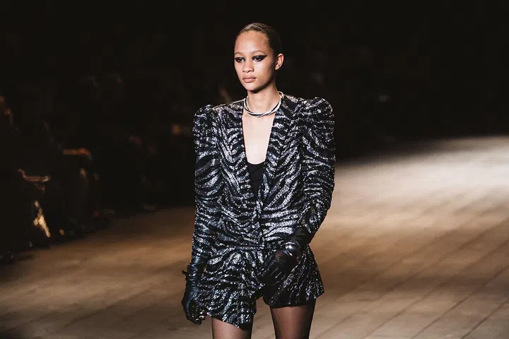 Inside The Saint Laurent Fall/Winter 2018 Show | Harper's Bazaar Singapore