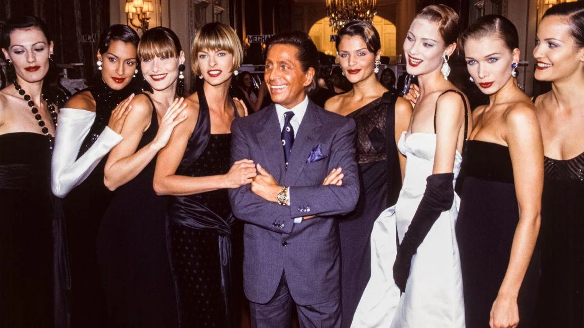 A Look Back At Valentino Garavani's Greatest Fashion Moments | Harper's ...