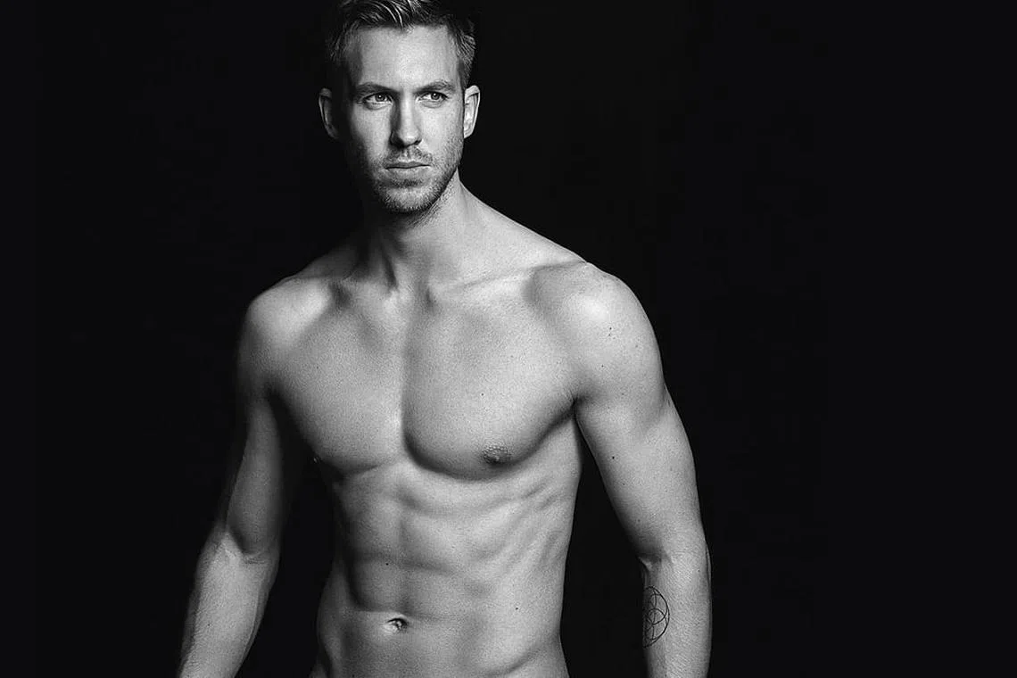 Calvin Harris Strips Down For New Emporio Armani Campaign - Harper's ...