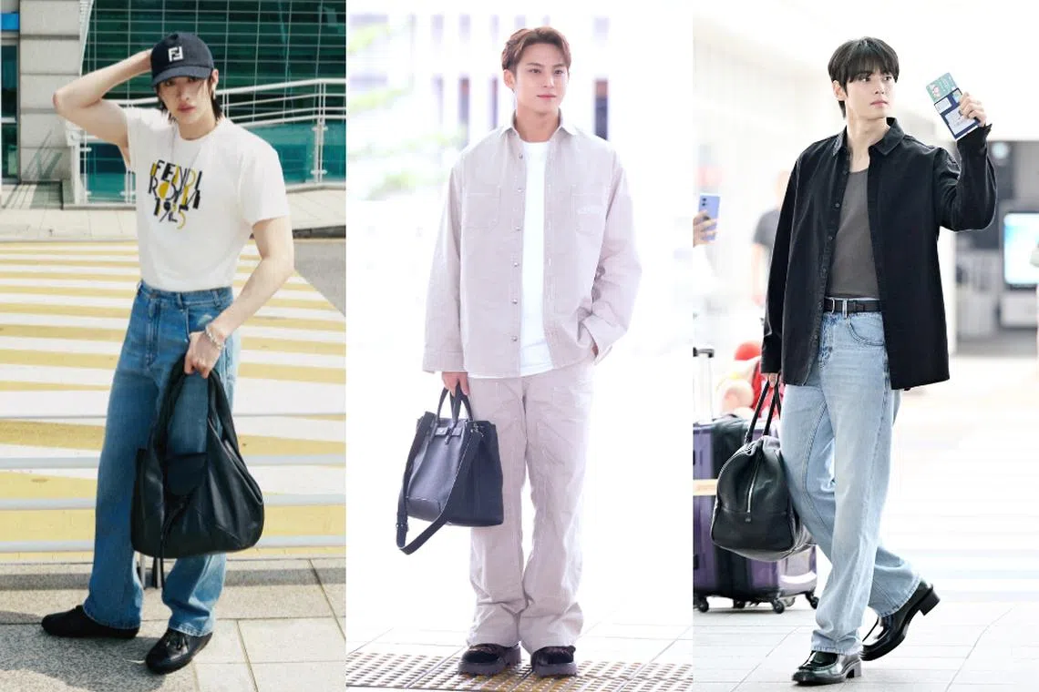 The Most Stylish Korean Celebrity Airport Outfits | Harper's Bazaar ...