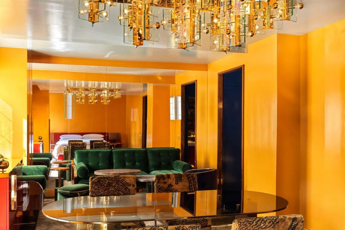 This Boutique Hotel In New York Is Giving Modern-Day Halston Vibes ...