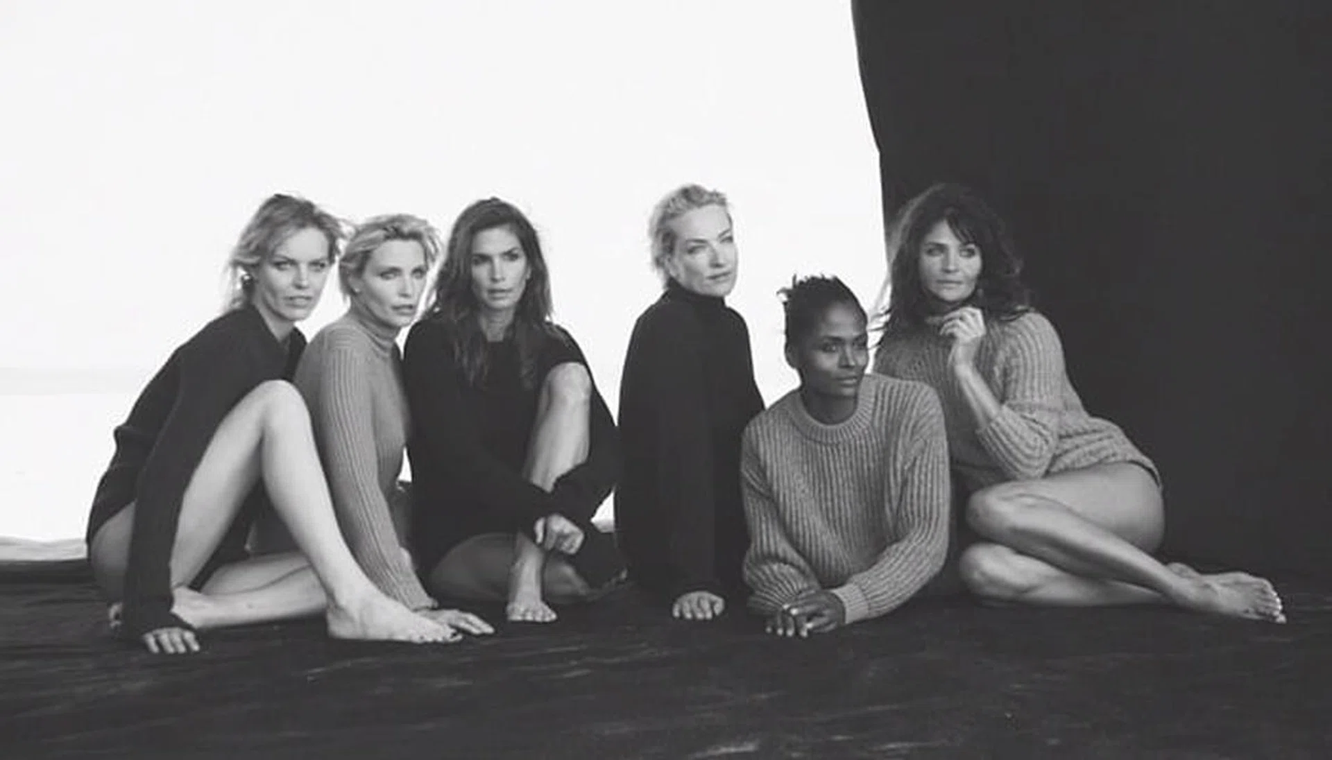 Peter Lindbergh Reunites 6 Iconic '90s Supermodels We're Still Obsessed ...