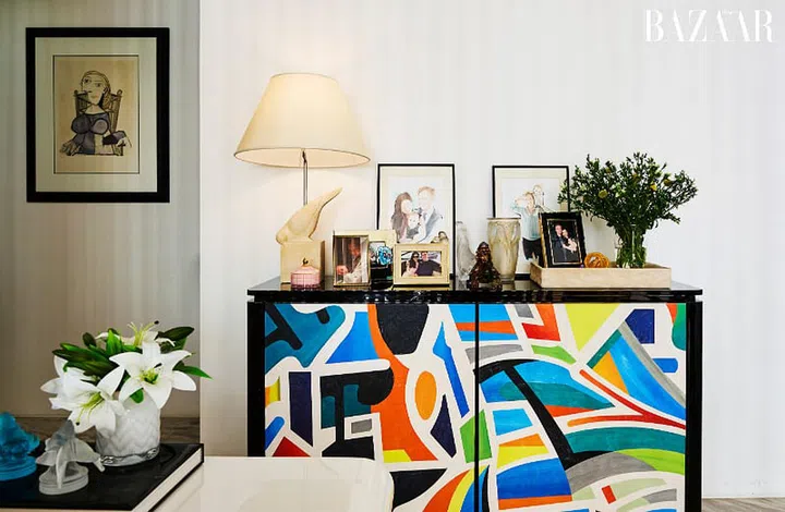Kisa Harrison's Tastefully Furnished Home Is A Cosy Space With Showroom ...