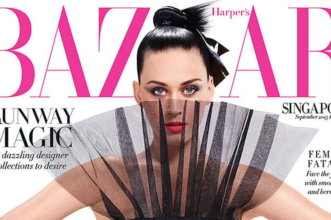 Katy Perry Is Our September 2015 Cover Star! | Harper's Bazaar Singapore