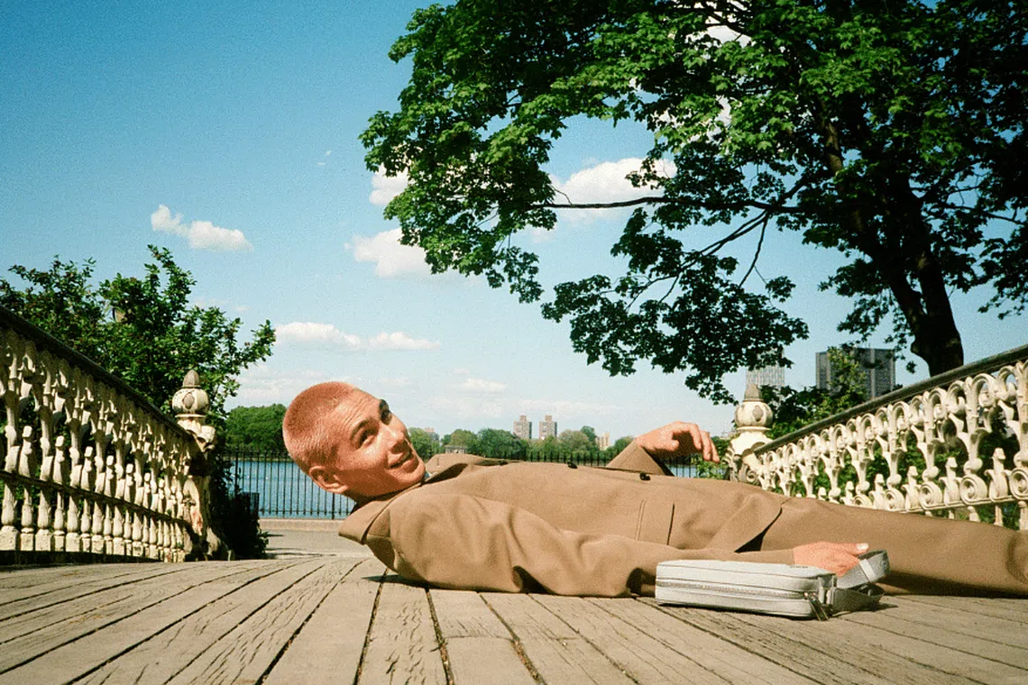 Evan Mock Explores New York In New Rimowa Campaign Film | Harper's ...