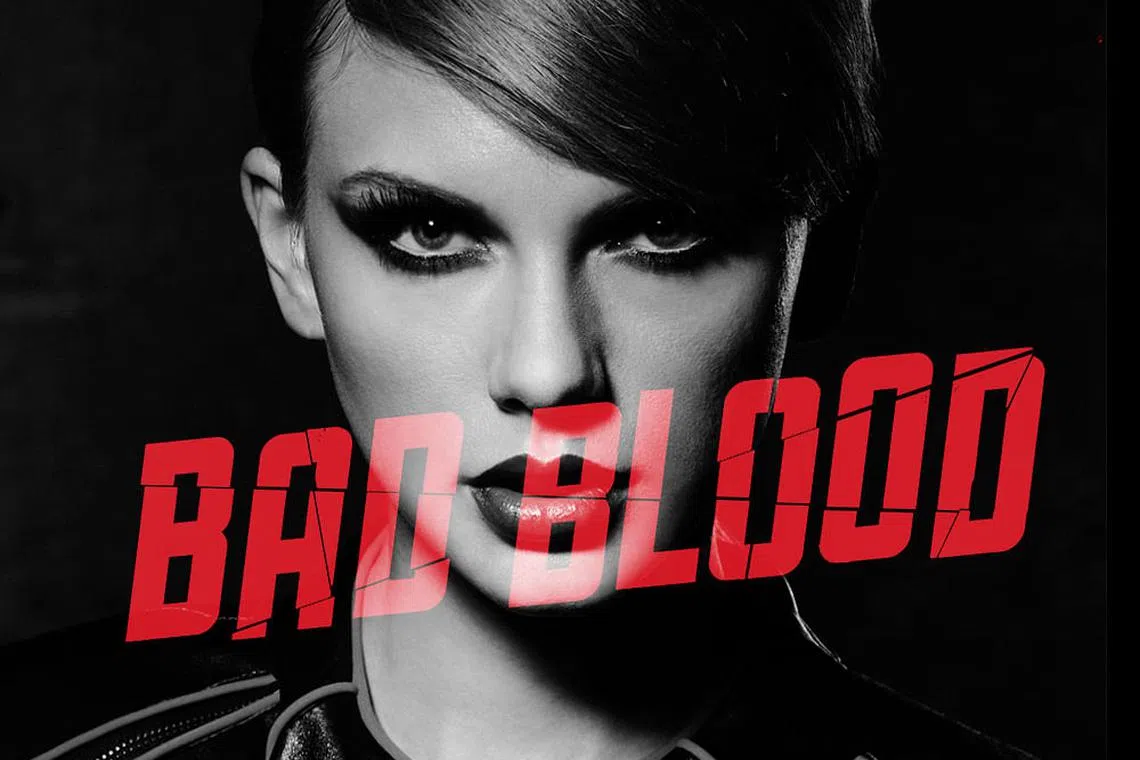 Taylor Swift Debuts "Bad Blood" Music Video - Harper's Bazaar Singapore ...