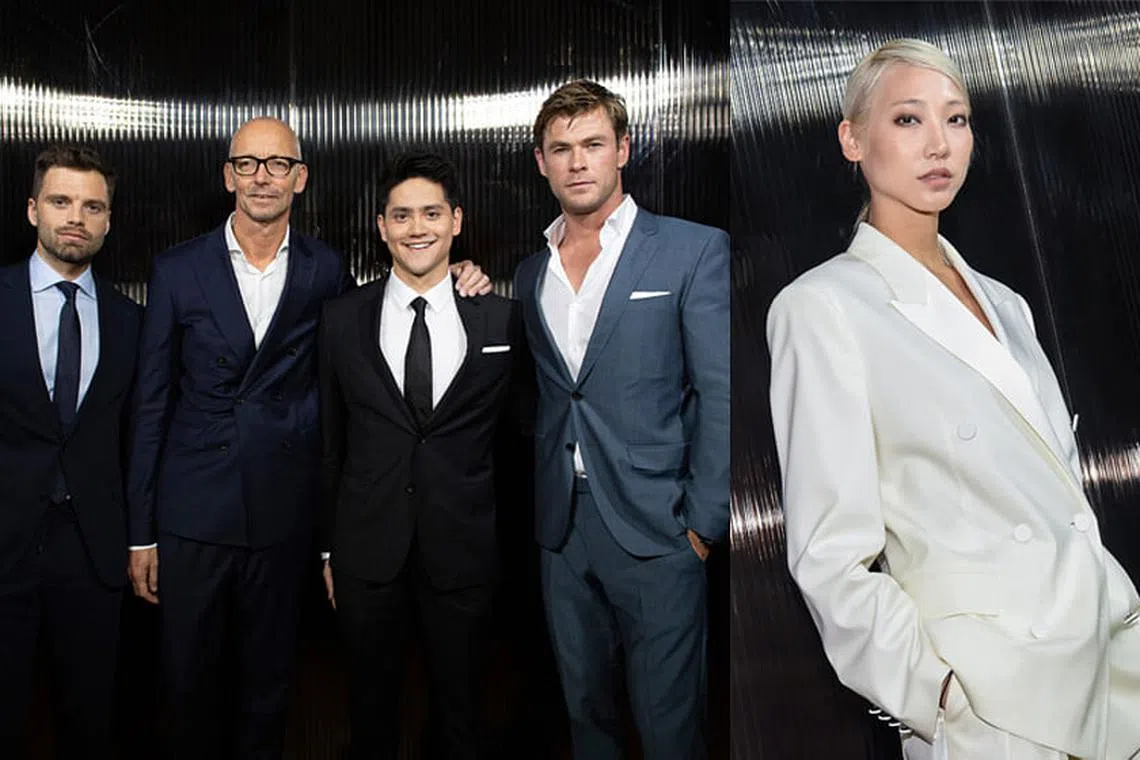 Best dressed celebs at the Hugo Boss F/W’18 show in Singapore: Chris ...