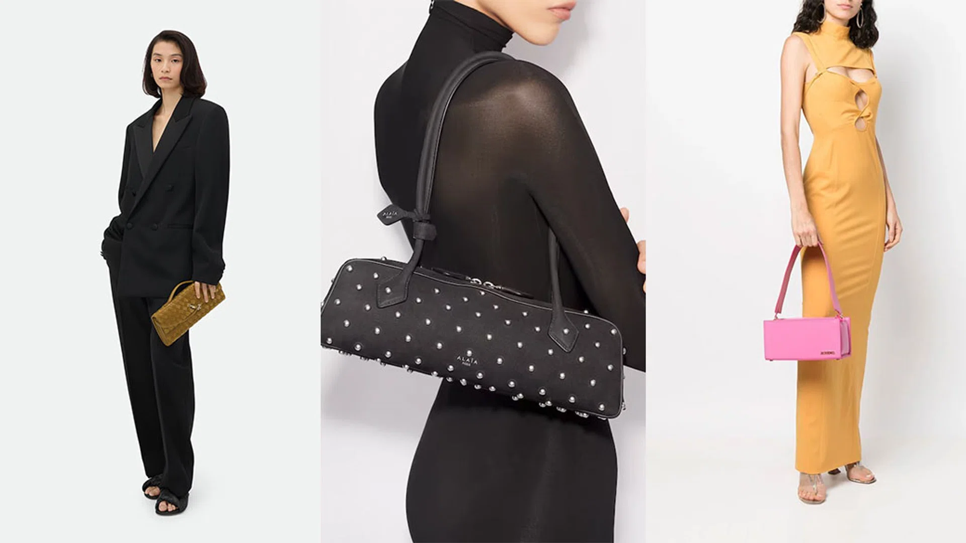 These elongated rectangular bags are the hottest Spring trend. Here are ...