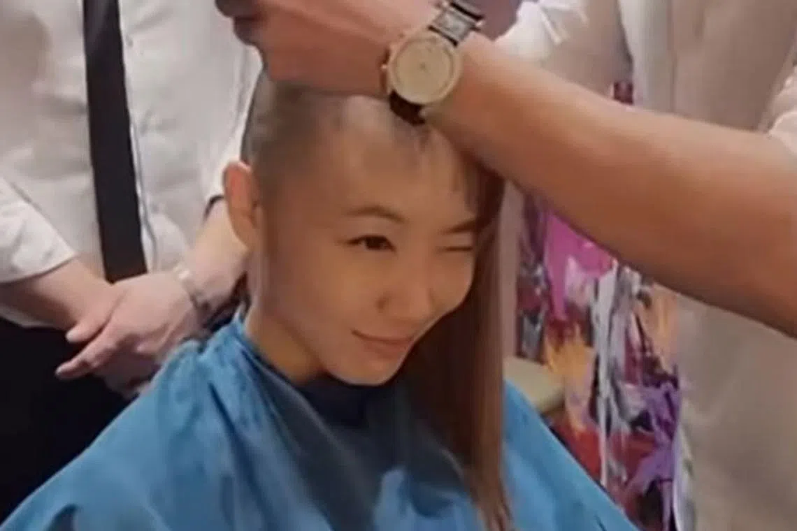 Actress Julie Tan shaves head to play cancer patient in new movie | Her ...