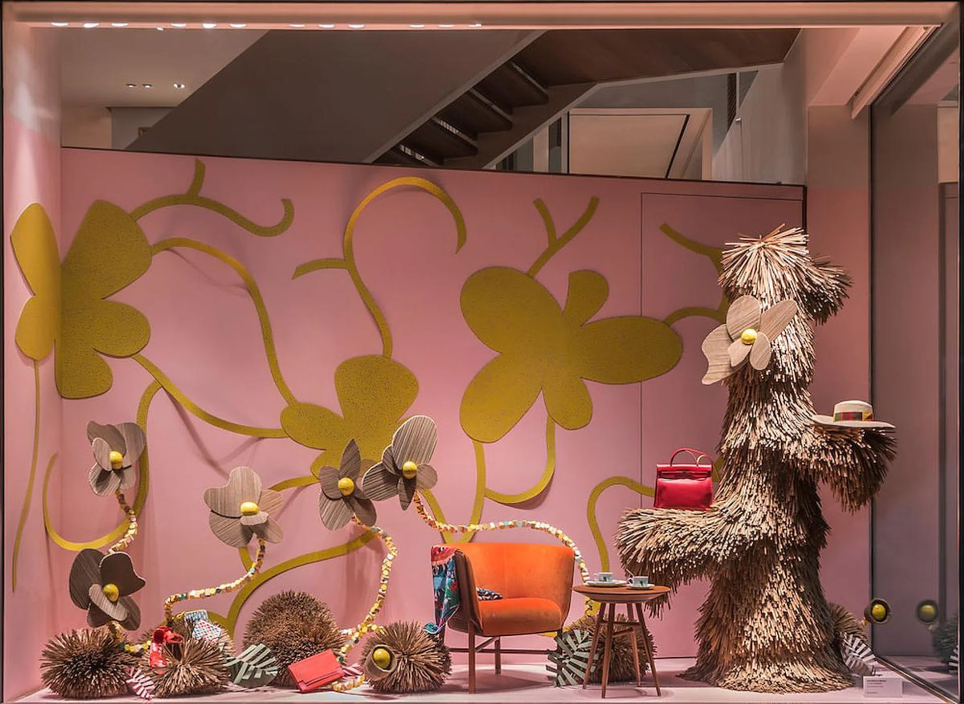 Why you'll definitely do a double take at the latest Hermès window ...