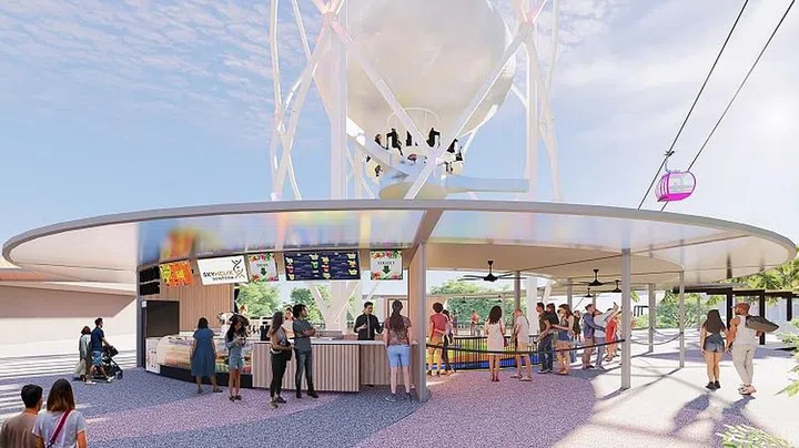 Sentosa is launching a new open-air rotating gondola ride this December ...