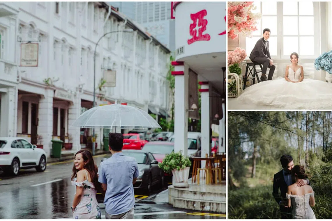 A street-style wedding shoot to a forest setting: See our former cover ...