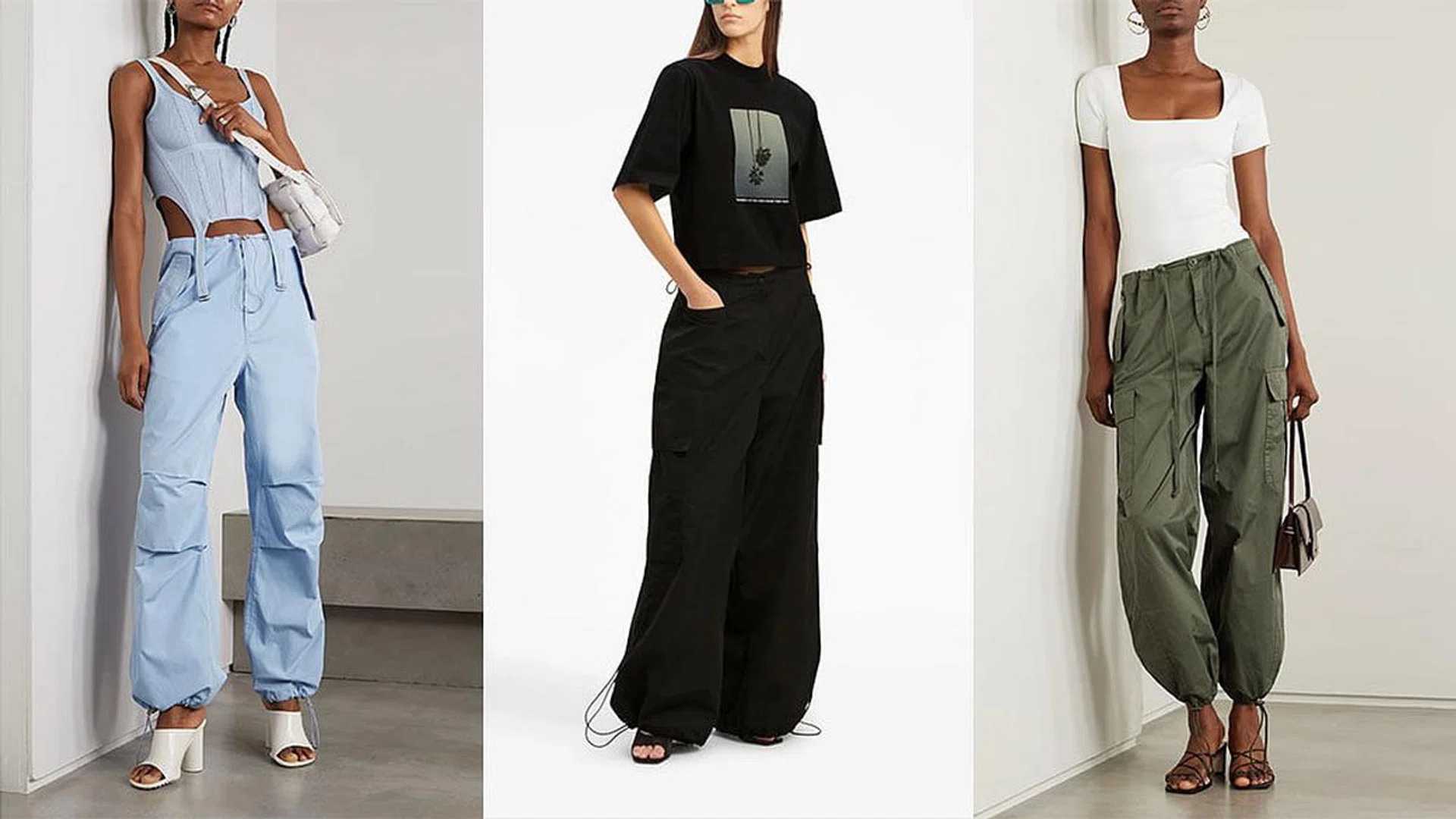 Why parachute pants are the new wardrobe essential | Her World Singapore