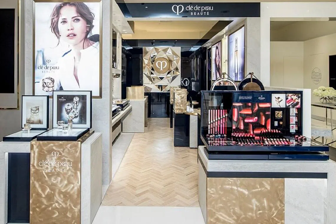This new beauty counter is so luxurious, once you step in, you won’t ...