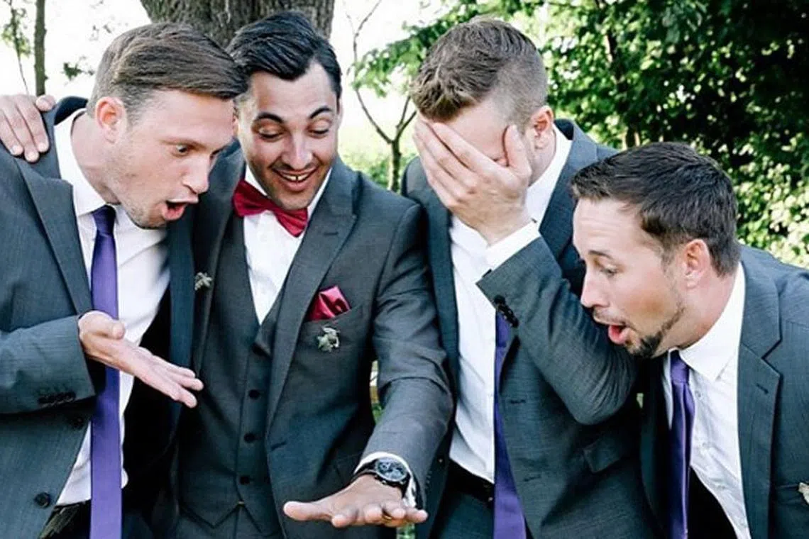 Funny to stylish: 12 photo ideas for your groom and his groomsmen - Her ...
