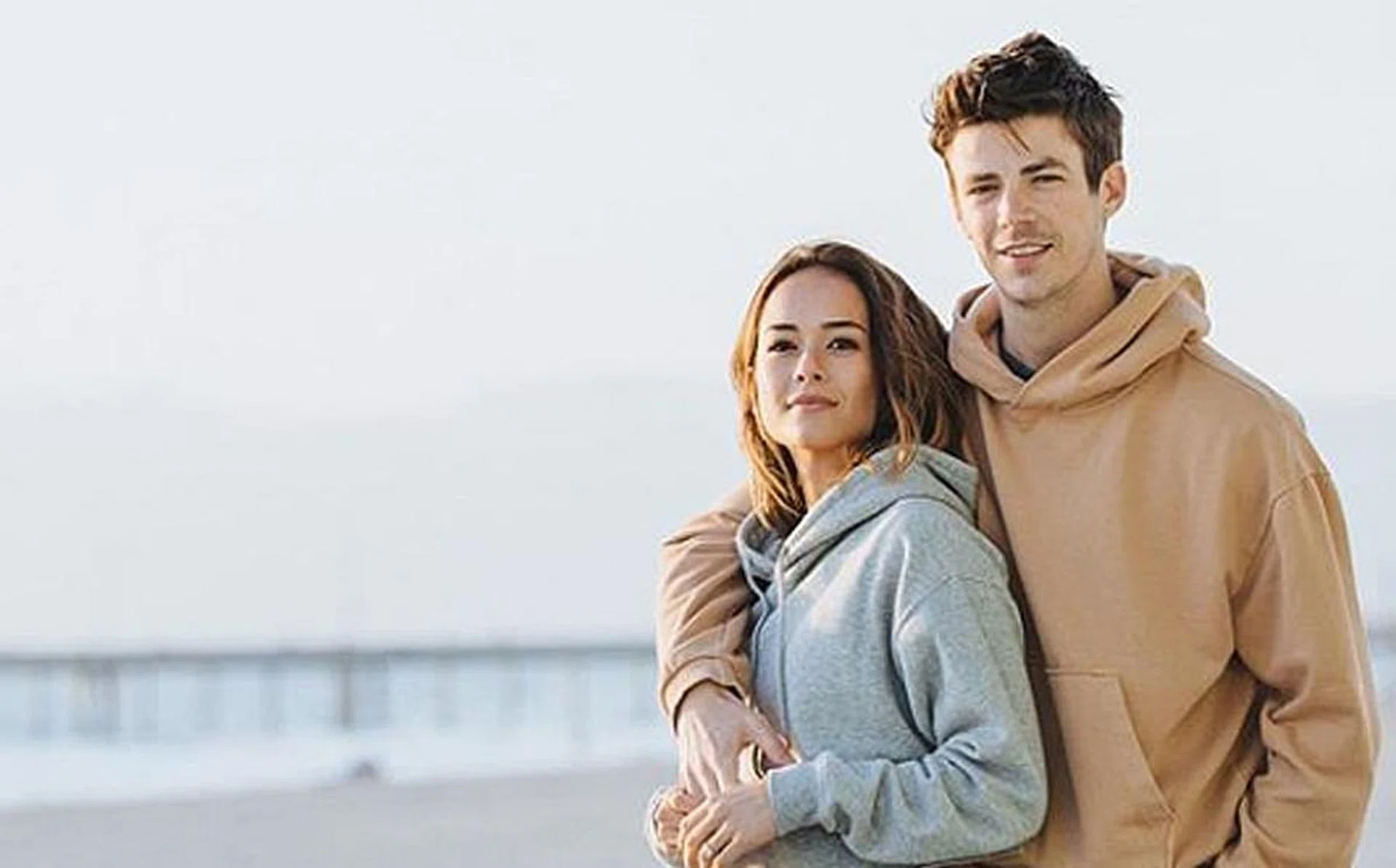 The Flash star Grant Gustin has married longtime partner LA Thoma ...