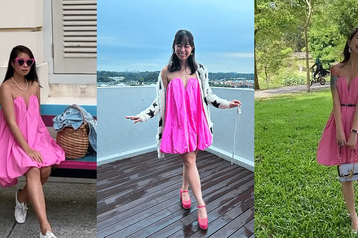 Why I decided to share a dress with two of my best friends | Her World ...