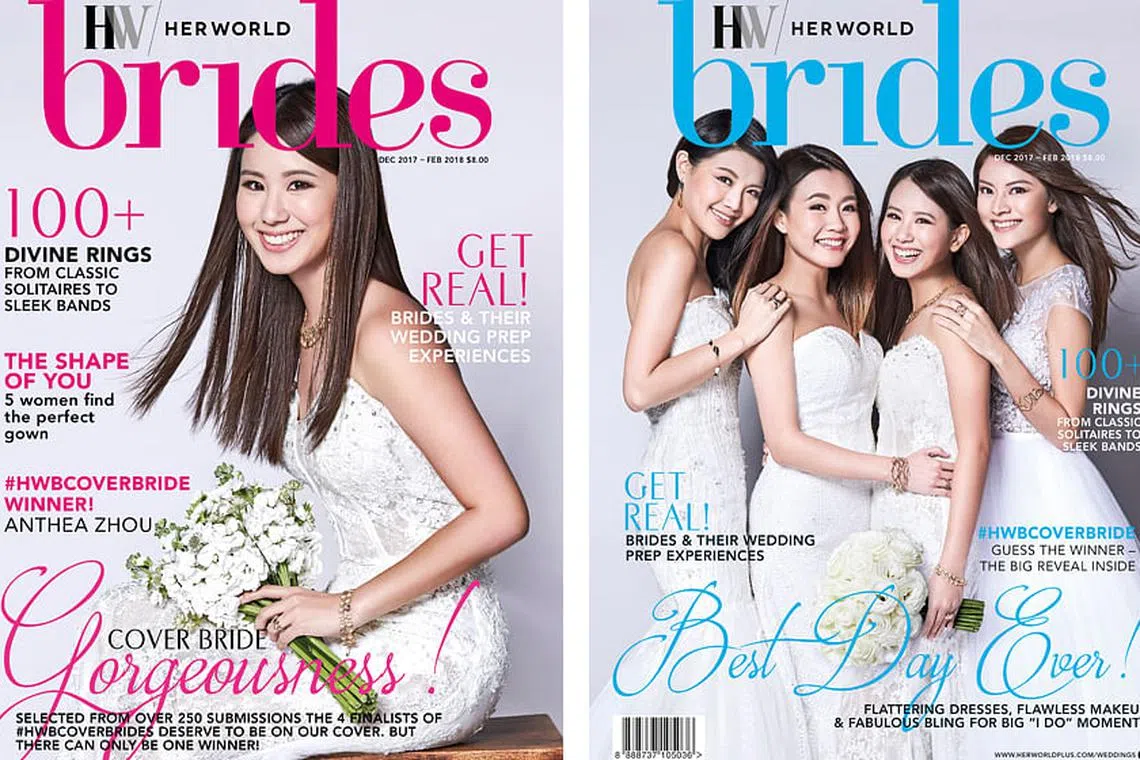 Brides-to-be, here's how to get on the cover of our December 2018 issue ...