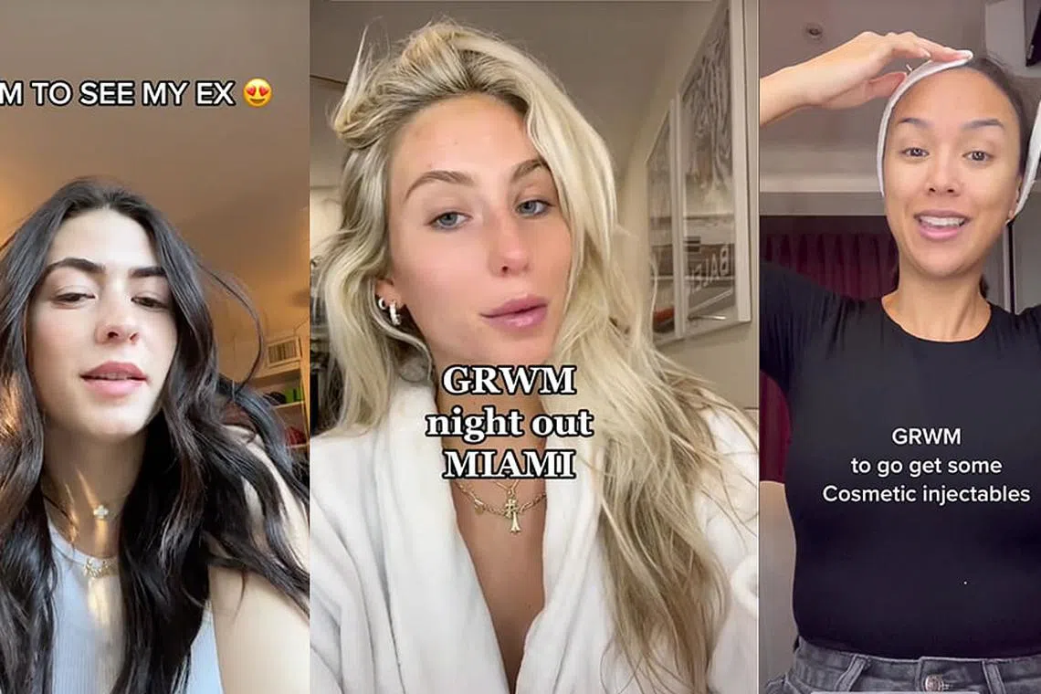 Why Gen Zs are fascinated with confessional GRWM TikTok videos | Her ...