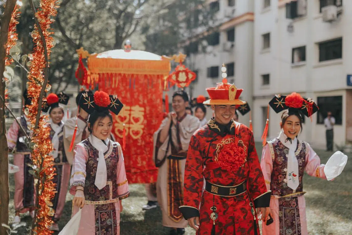 A Yanxi Palace-inspired wedding gatecrash - How this Singapore couple ...