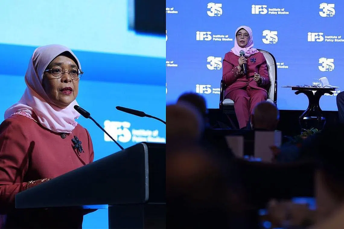 President Halimah Yacob reflects on her presidential term | Her World ...