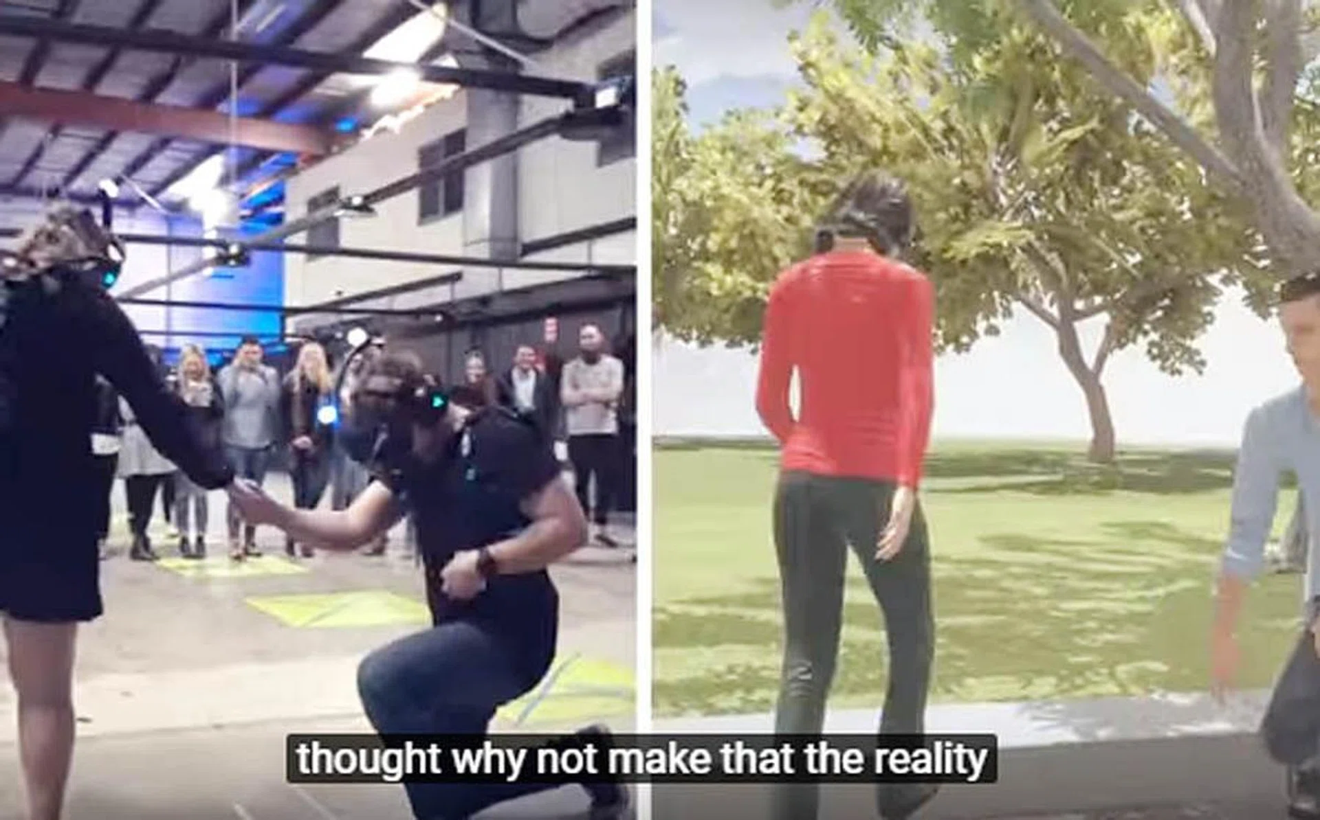 VIDEO: This gamer astonished his girlfriend with a virtual reality ...