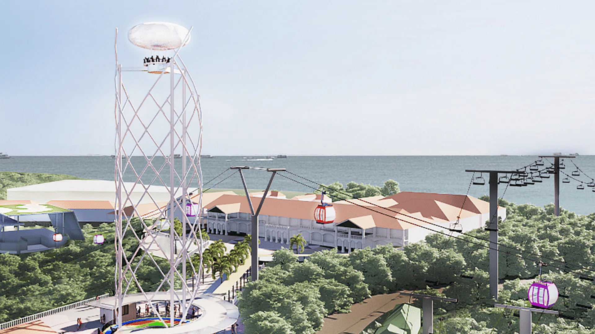 Sentosa is launching a new open-air rotating gondola ride this December ...