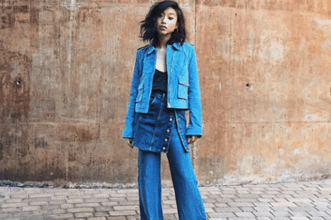 Rock the double denim trend with these Asian influencers’ outfit ideas ...