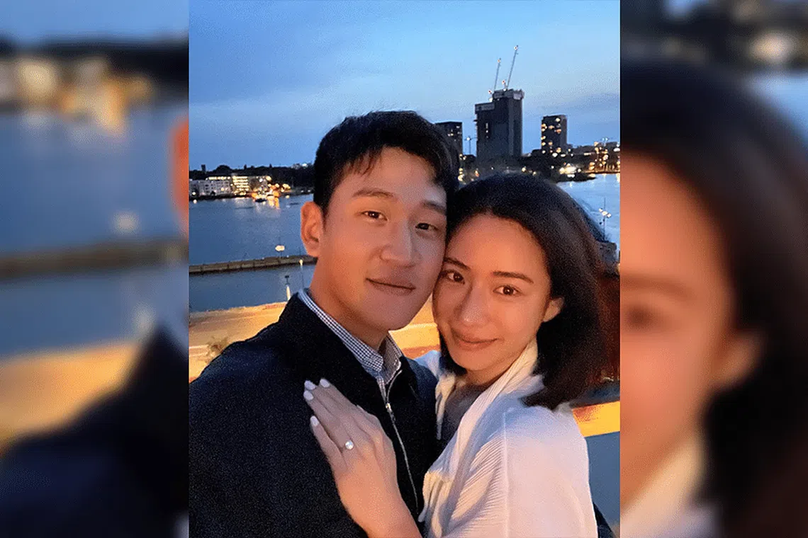 Eric Chou, 27, gets engaged to former news anchor Dacie Chao, 33 - Her ...