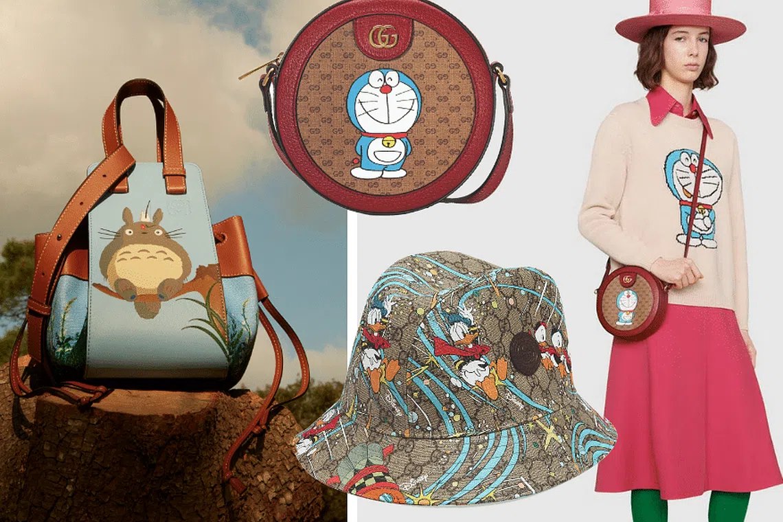 The cute cartoon collabs to look out for: Gucci x Doraemon, and more ...