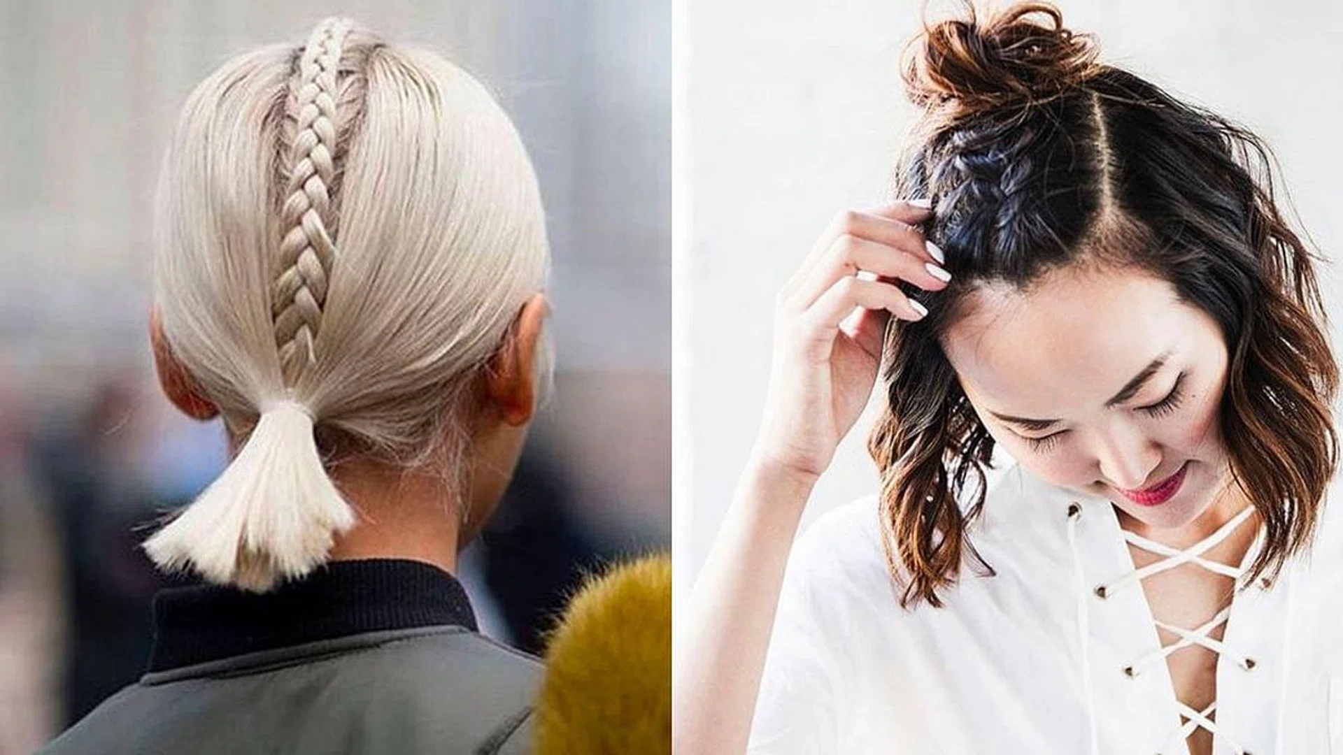 12 pretty ways to braid short hair - Her World Singapore | Her World ...