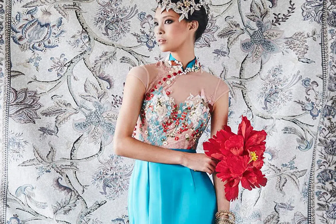 6 tips to wearing your wedding cheongsam right - Her World Singapore ...
