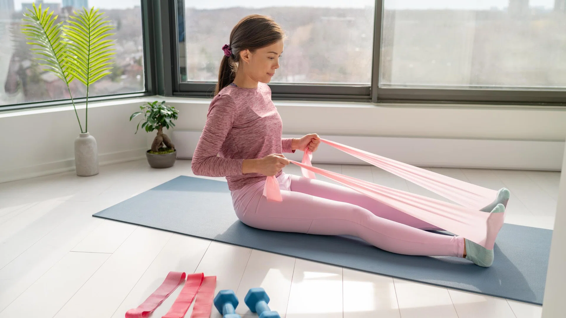 Pilates rings & resistance bands for home workouts | Her World Singapore