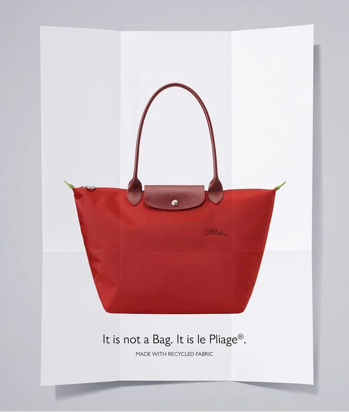 Longchamp launches a sustainable version of its iconic Le Pliage bag ...