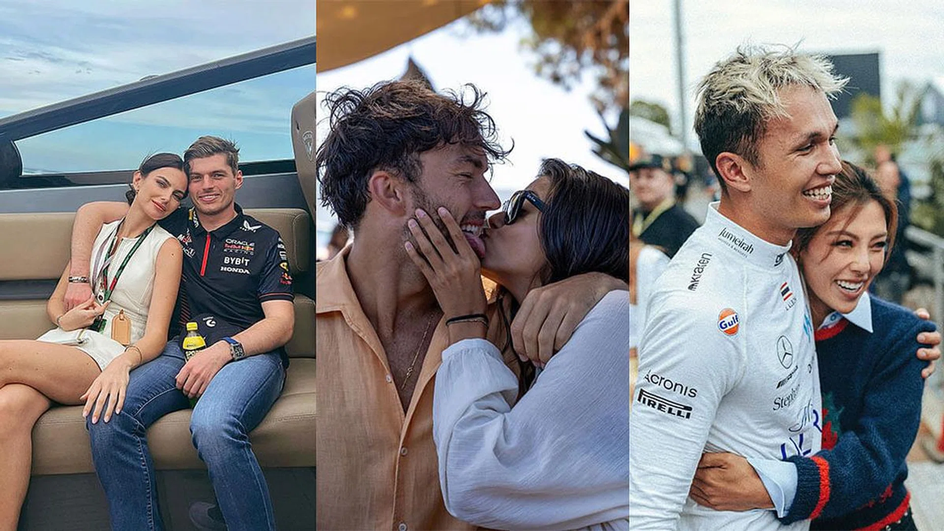 F1 power couples: Meet the wives and girlfriends of the racing stars ...
