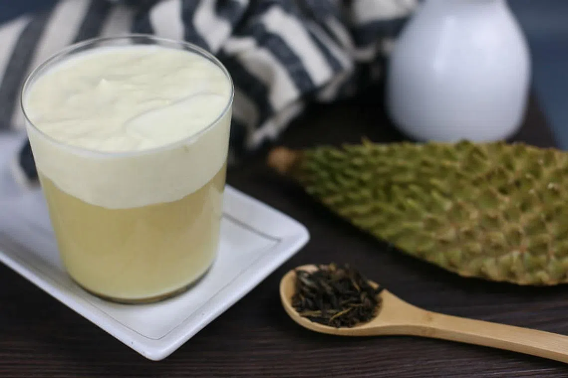 We tried the world’s first durian tea and it’s not as weird as it ...