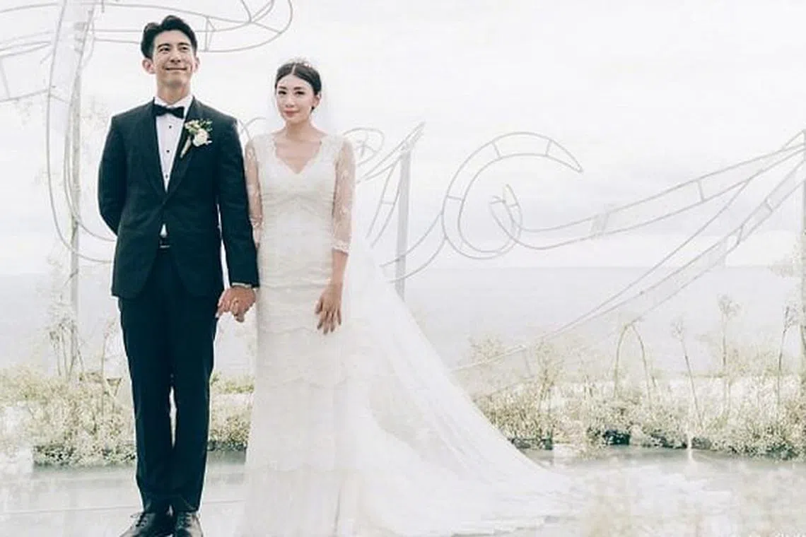 Taiwanese actress Alyssa Chia got married in Bali! See 11 other celebs ...